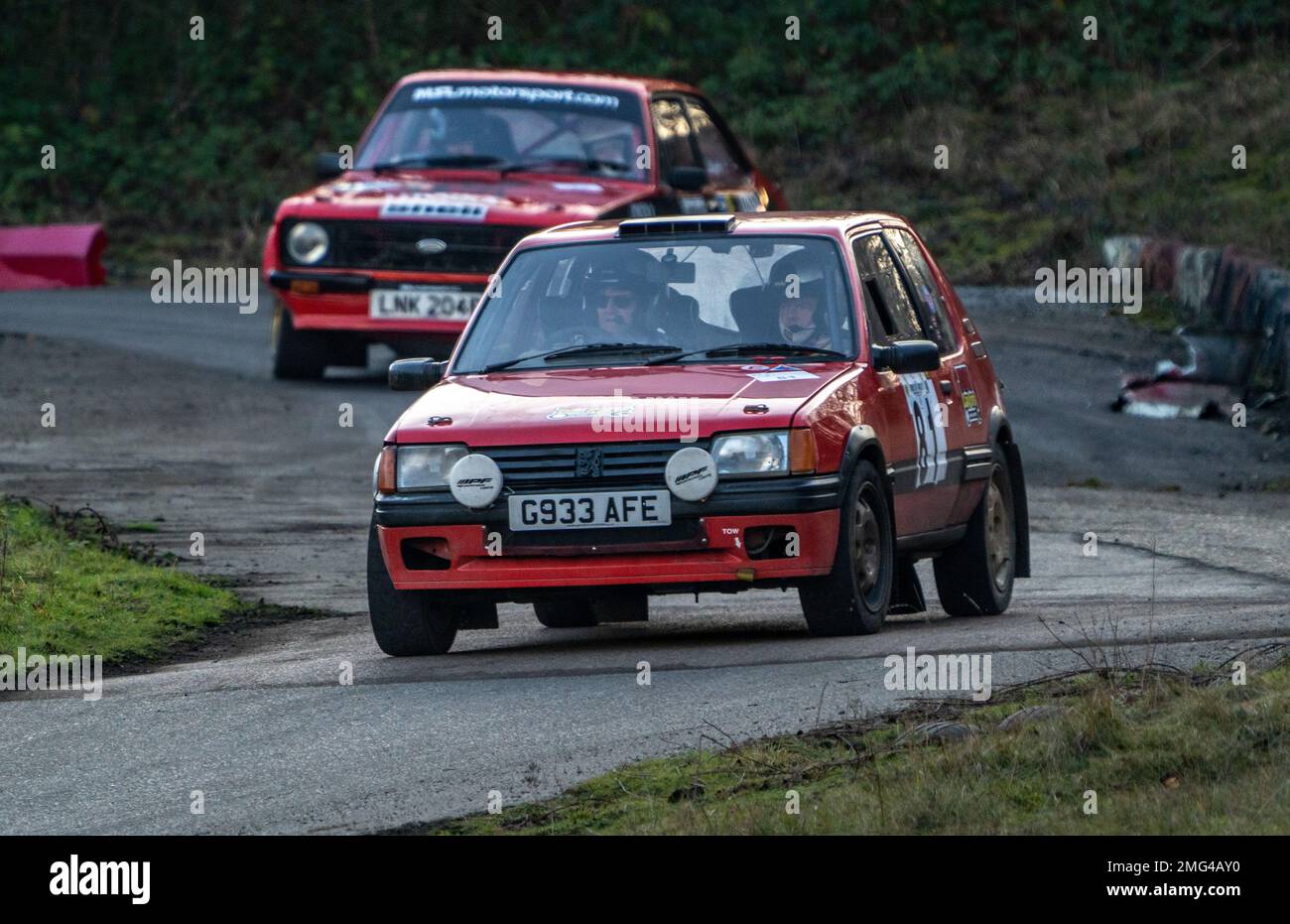 MGJ Engineering Circuit Rally Brands Hatch January 2023 Stock Photo - Alamy