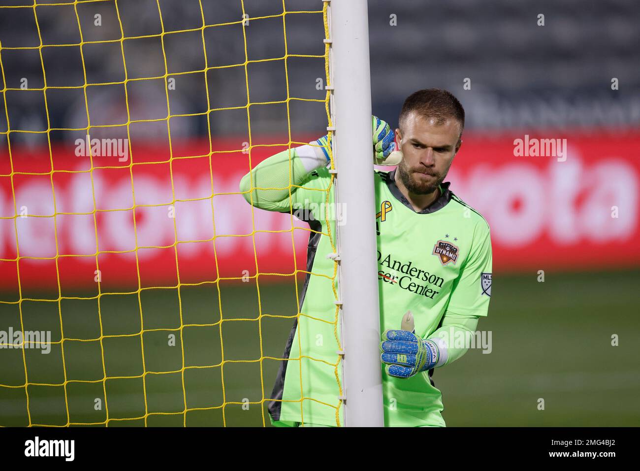 Houston Dynamo goalkeeper Marko Maric (1) during the first half of an ...