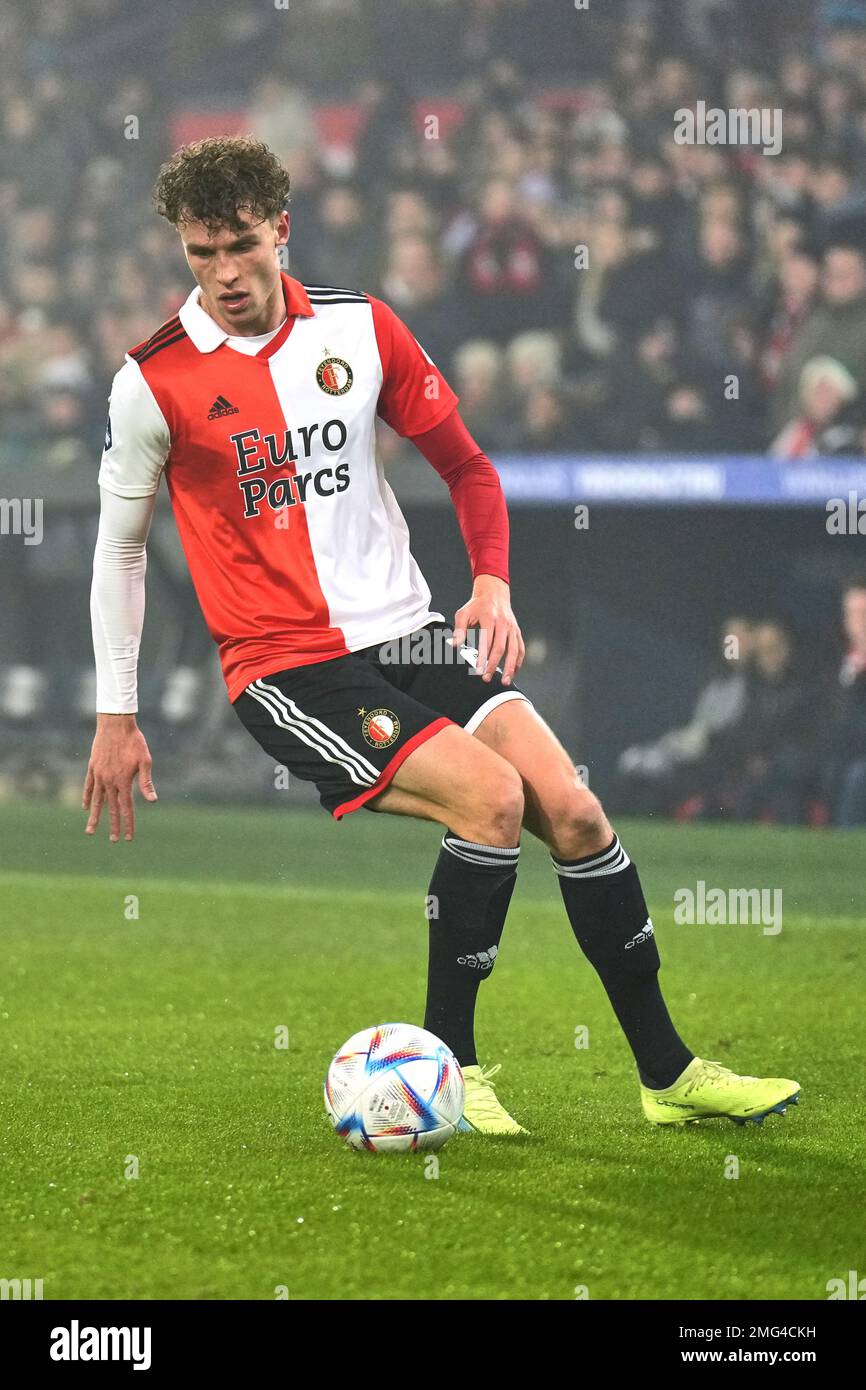 Rotterdam - Mats Wieffer of Feyenoord during the match between ...