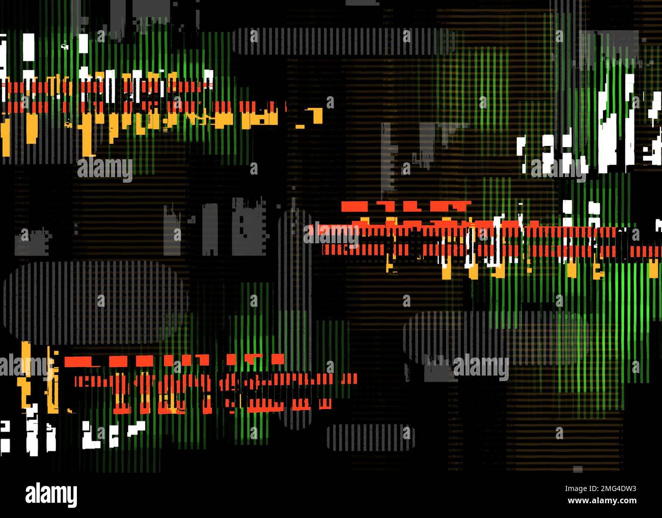 Abstract data error art modern straight line composition stripes design ...