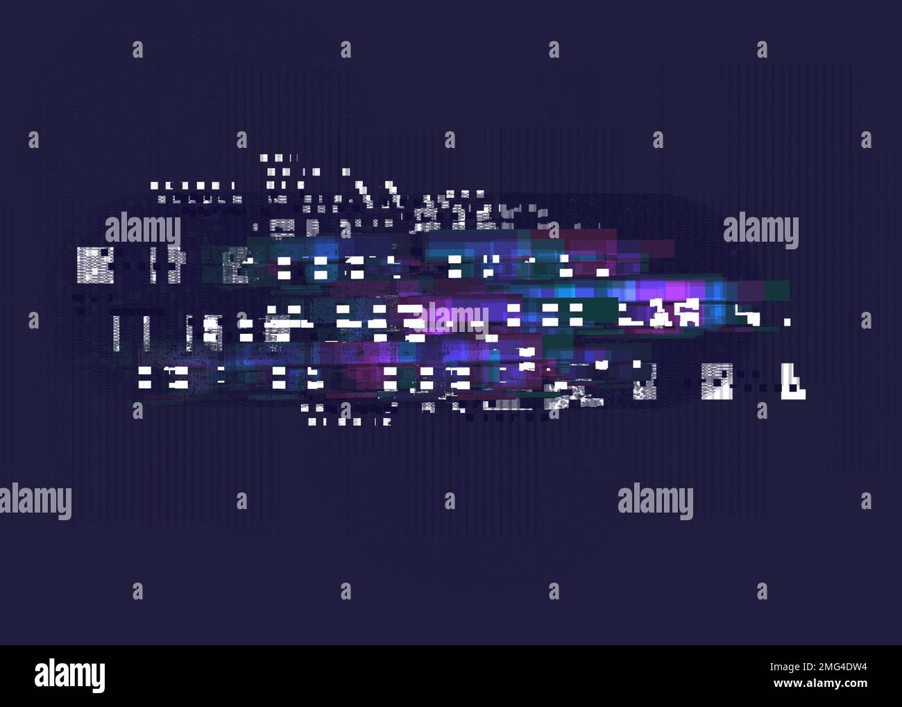 Digital signal error glitch pixel noise abstract background for a poster, cover, business card ...