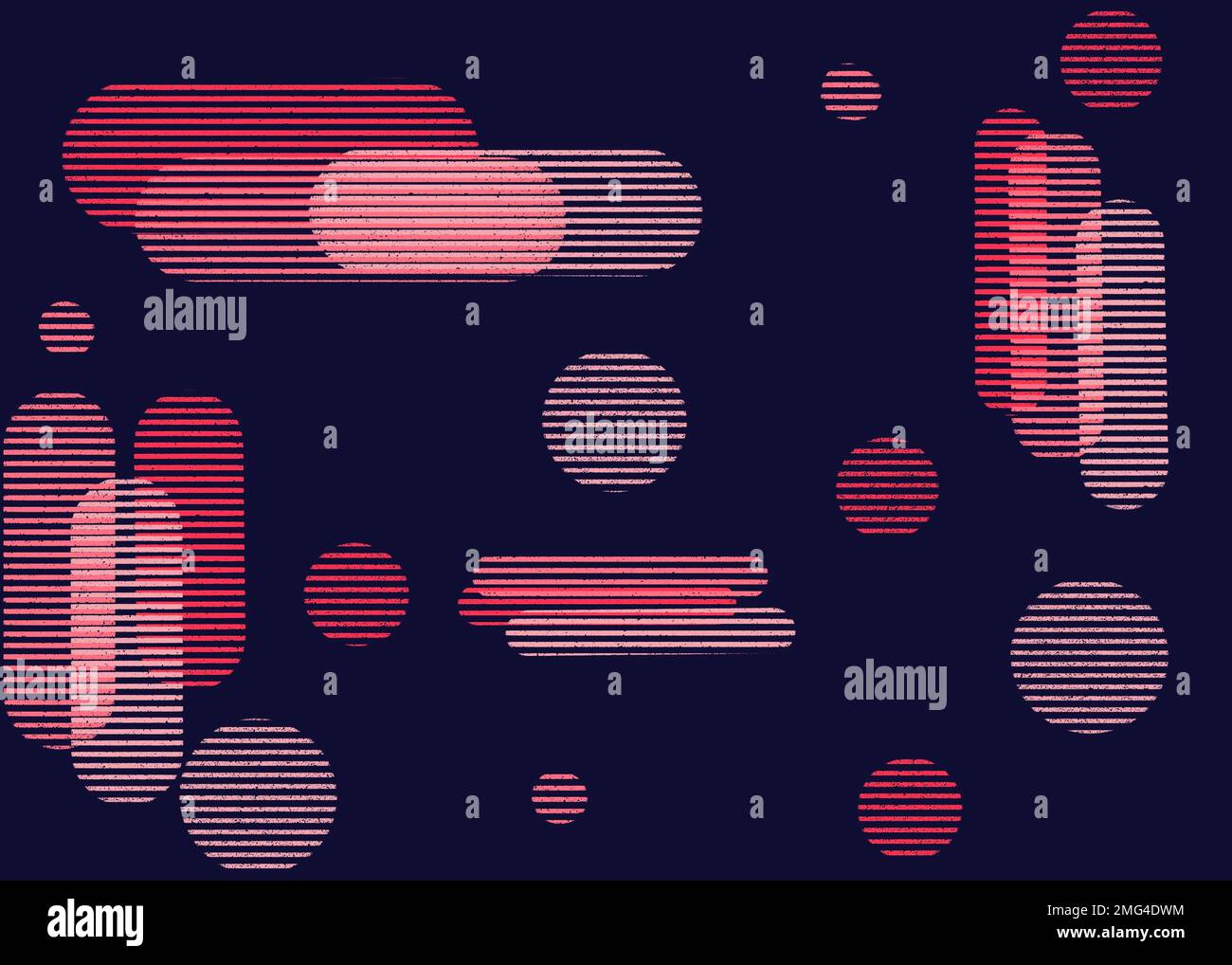 Abstract art modern straight line composition stripes design on dark ...