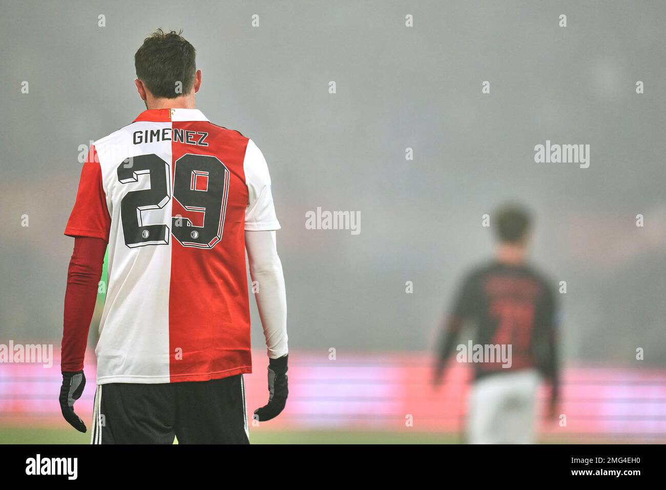 Rotterdam - Santiago Gimenez of Feyenoord during the match between Feyenoord v NEC Nijmegen at ...