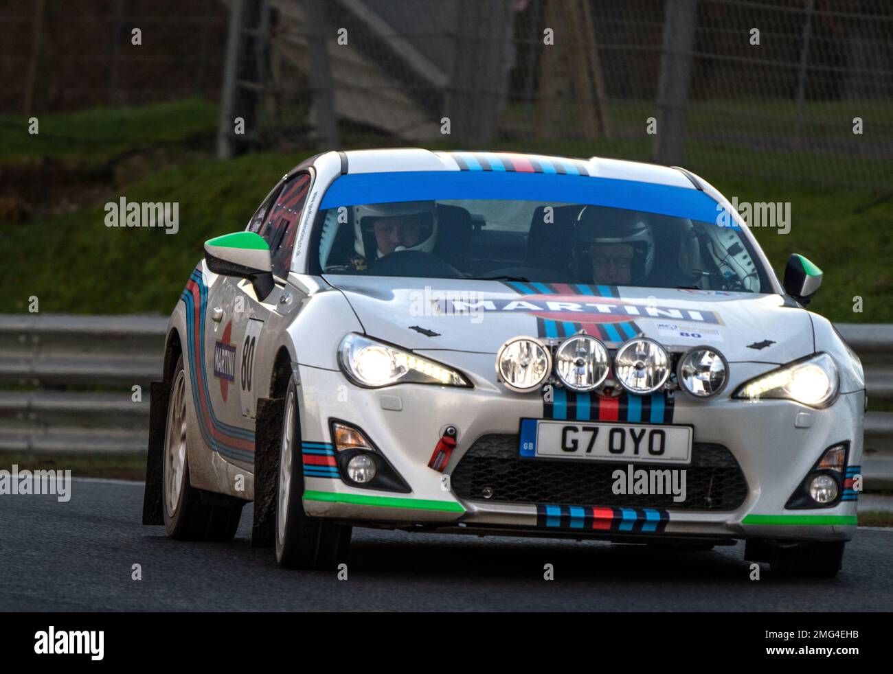 MGJ Engineering Circuit Rally Brands Hatch January 2023 Stock Photo - Alamy