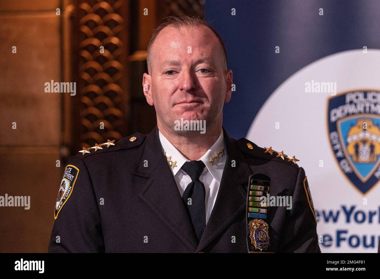 New York, United States. 25th Jan, 2023. Chief of Crime Control ...