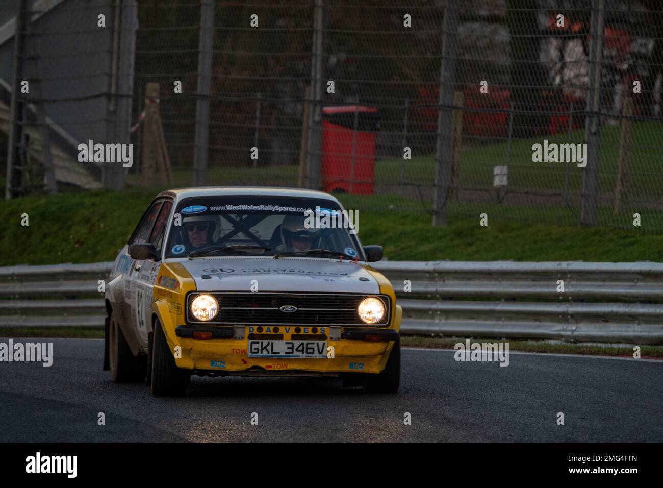MGJ Engineering Circuit Rally Brands Hatch January 2023 Stock Photo - Alamy
