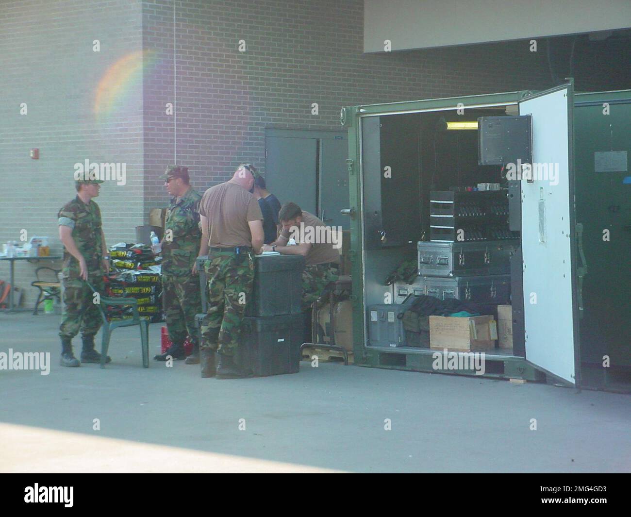 ESU Incident Command Post New Orleans - Katrina Sector - 26-HK-306-51 ...