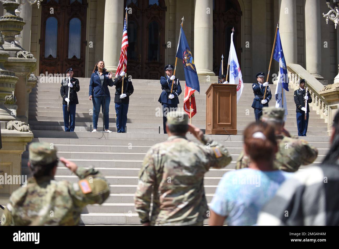 Michigan veterans affairs association hi-res stock photography and ...