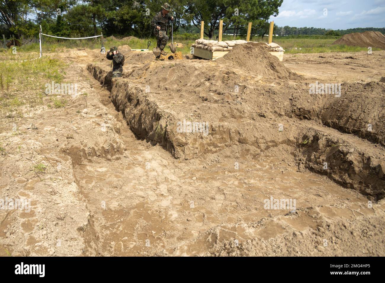 U.S. Marines with Combat Logistics Battalion (CLB) 22, Combat Logistics ...