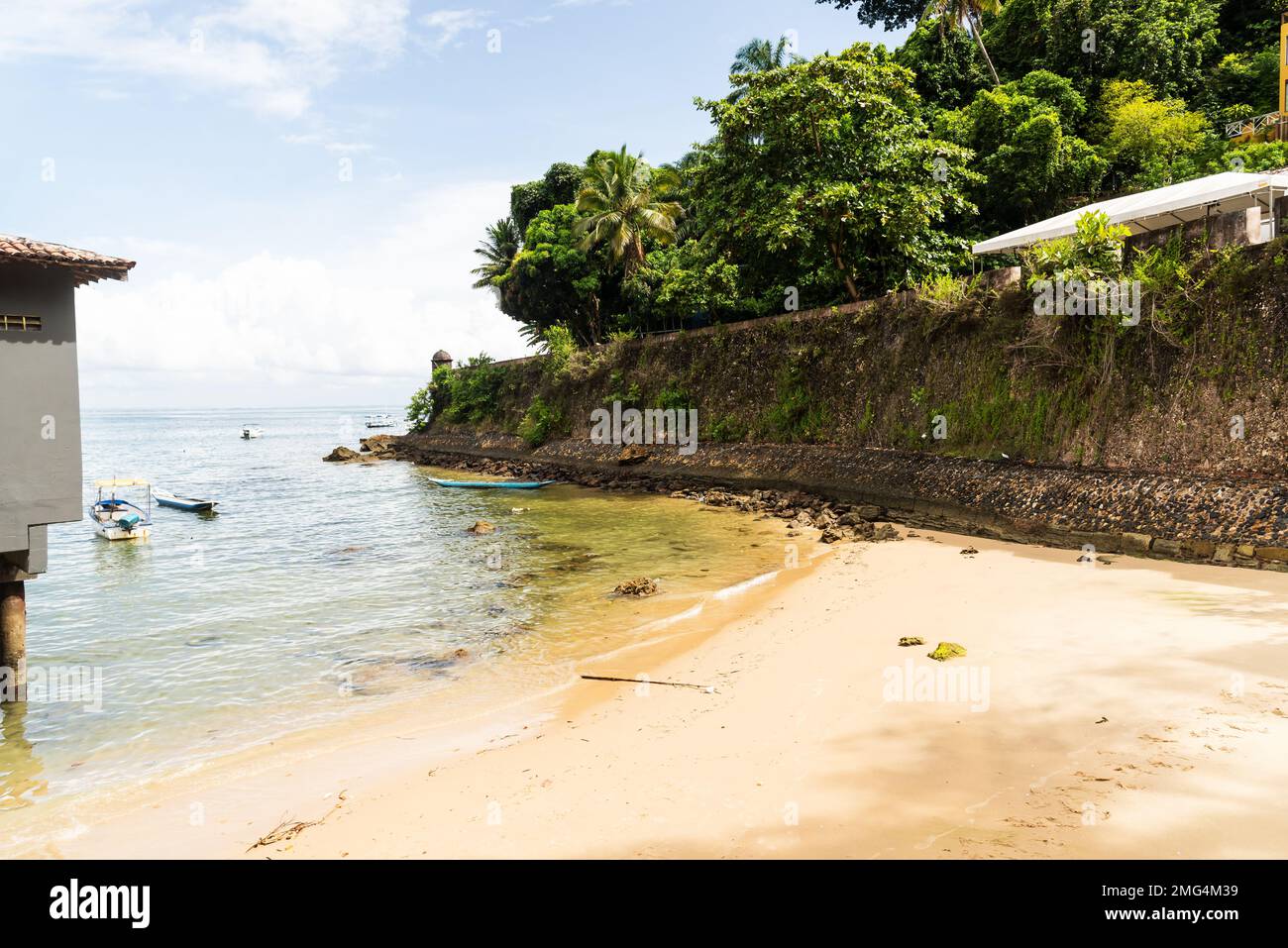 Cairu, Bahia, Brazil - January 19, 2023: View of the fortification ...
