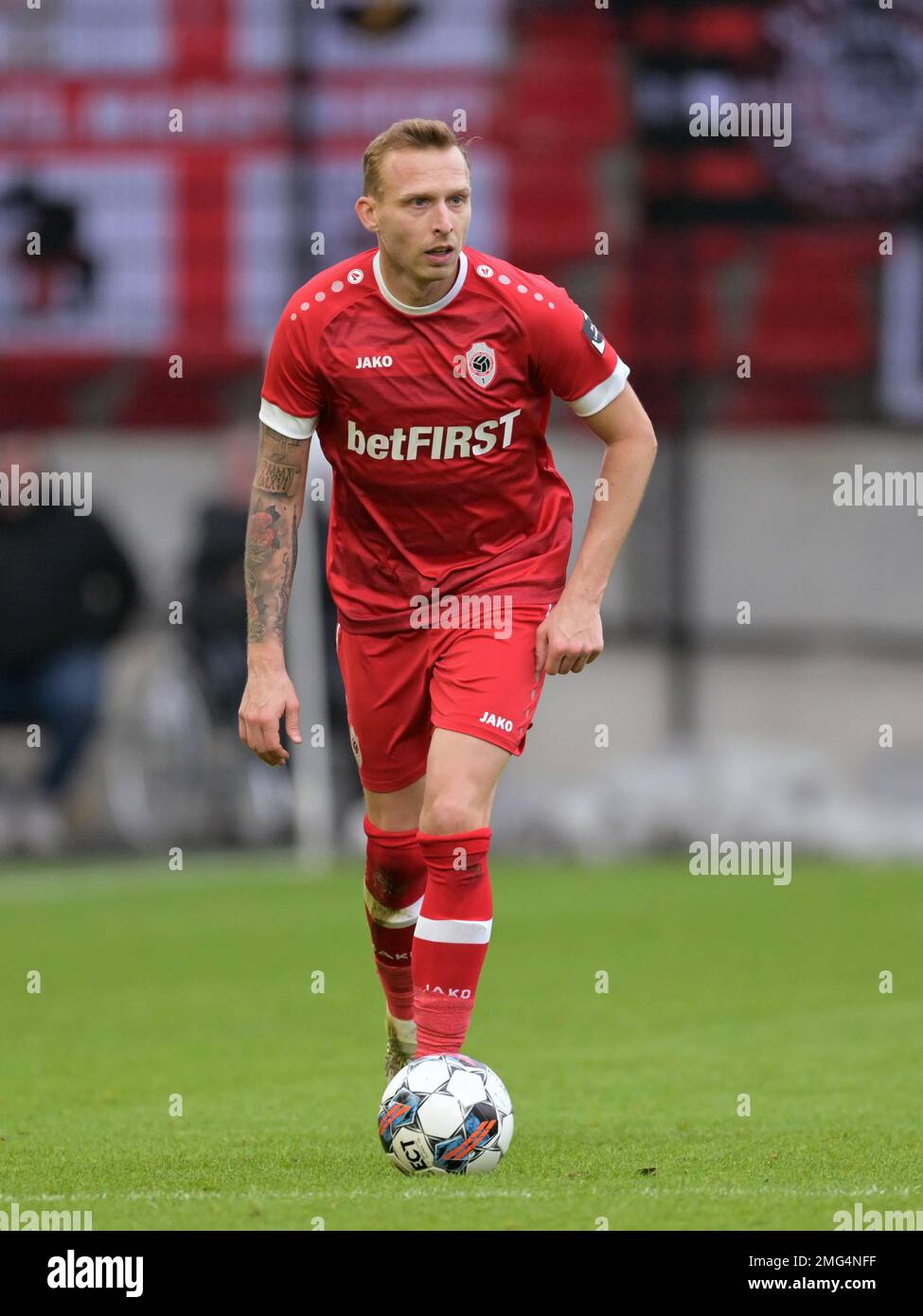 ANTWERP - Ritchie de Laet of Royal Antwerp FC during the Belgian ...