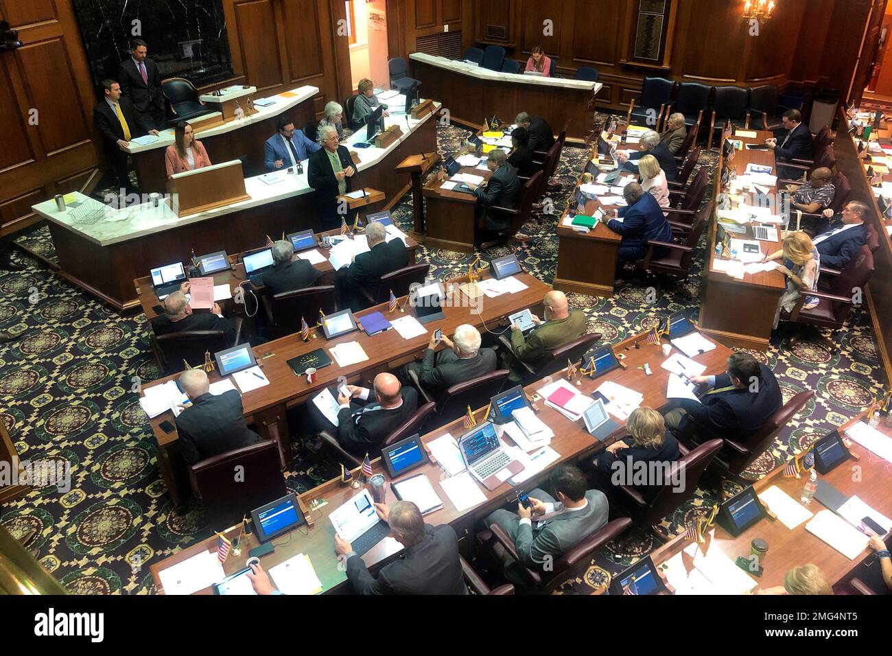 FILE - In this March 11, 2020 file photo, Rep. Don Lehe, R-Brookston ...