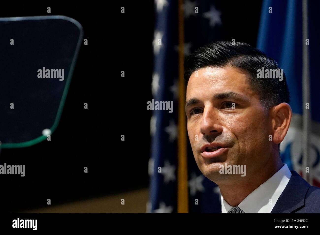 Department of Homeland Security Acting Secretary Chad Wolf speaks ...