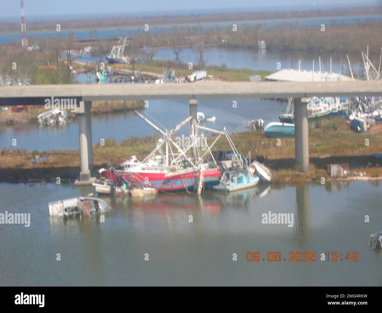 ESU St. Louis - Boats - 26-HK-317-47. Hurricane Katrina Stock Photo - Alamy
