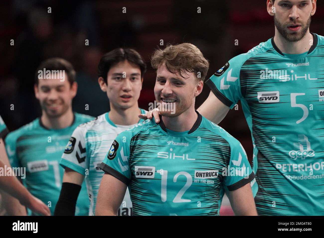 Pala Barton, Perugia, Italy, January 25, 2023, eric burggraf (n.12 swd ...