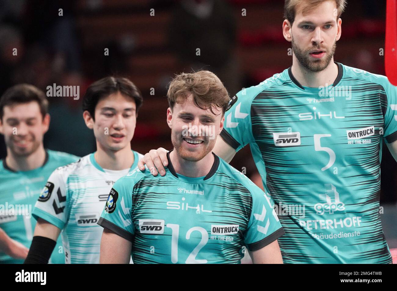 Pala Barton, Perugia, Italy, January 25, 2023, eric burggraf (n.12 swd ...