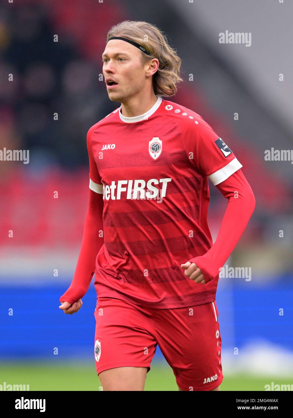 ANTWERP - Viktor Fischer of Royal Antwerp FC during the Belgian Jupiler ...