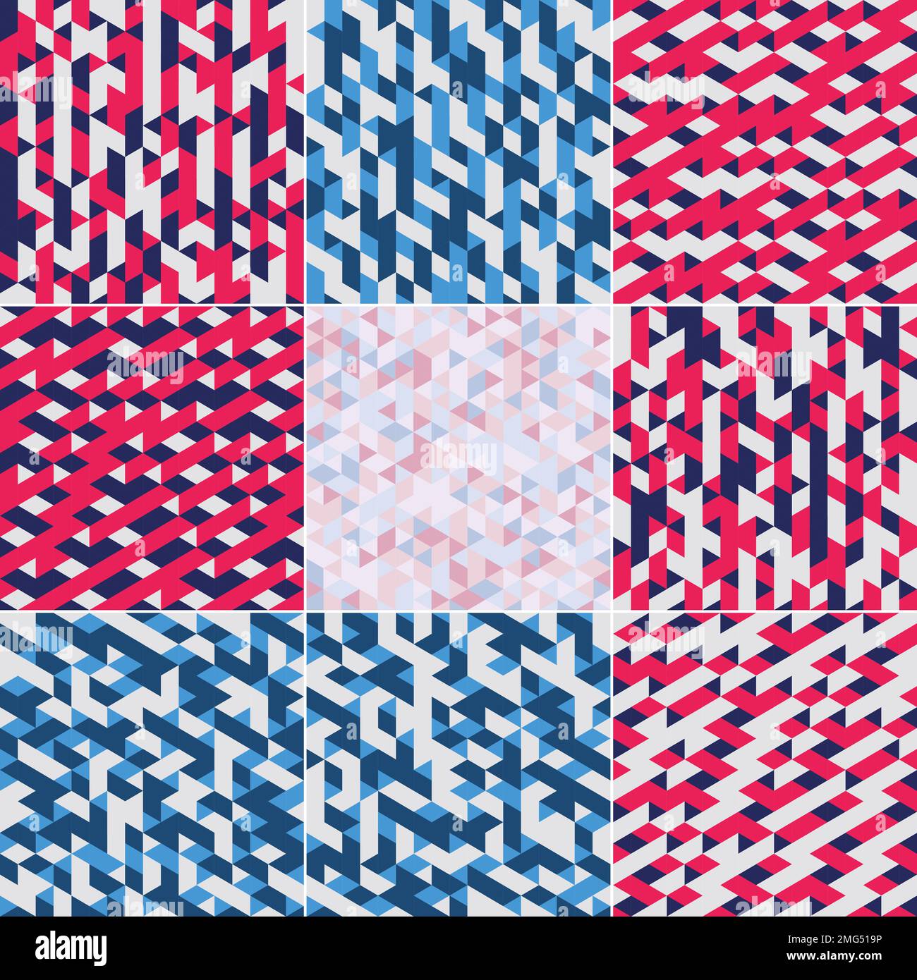 Isometric pattern covers with a modern design and cool colorful ...