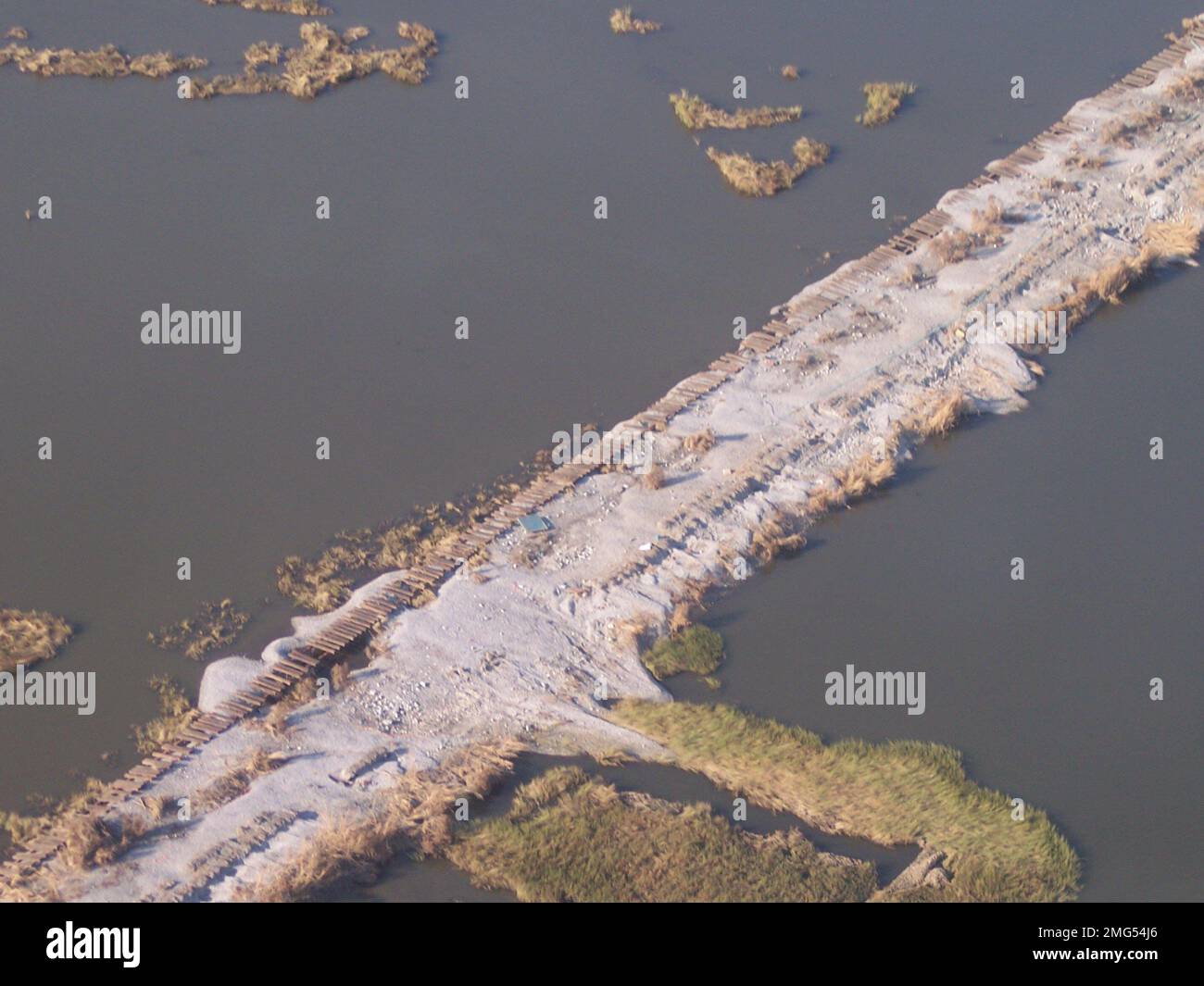 Aftermath - Flooding - Miscellaneous - 26-HK-36-428. wide aerial shot ...