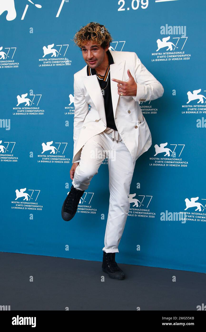 Actor Christopher Abbott poses for photographers at the photo call for ...