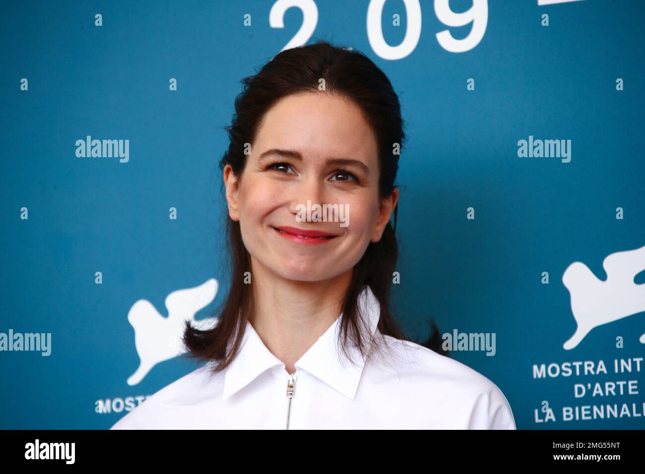 Actress Katherine Waterston poses for photographers at the photo call ...