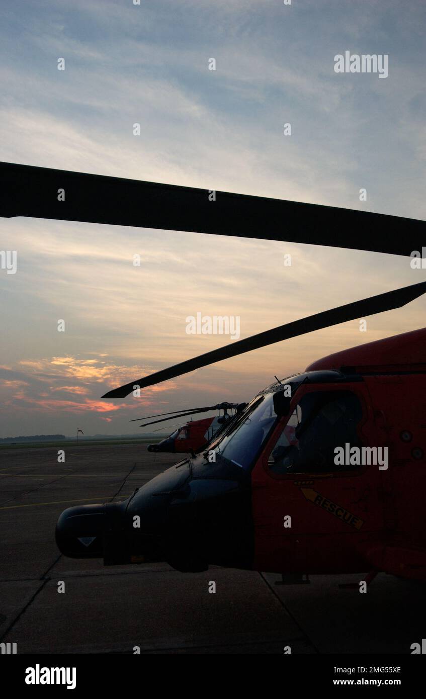 Aircrafts - HH-60 Jayhawk - 26-HK-53-97. HH-60s on flight line at ...