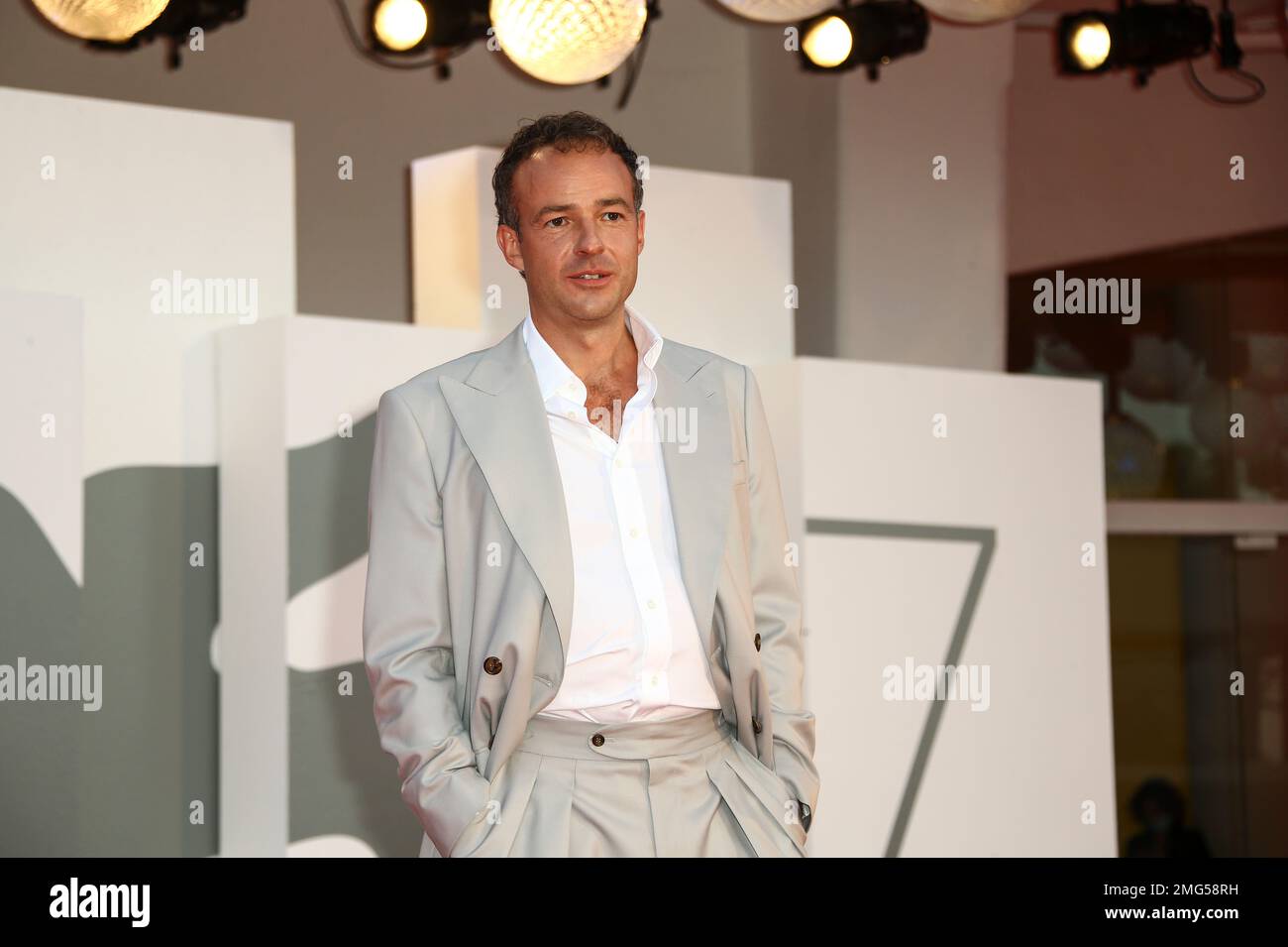 Actor Patrick Kennedy poses for photographers upon arrival at the ...