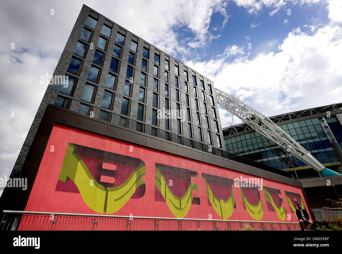 Graffiti Artist Pref with his artwork called 'Better Together ...