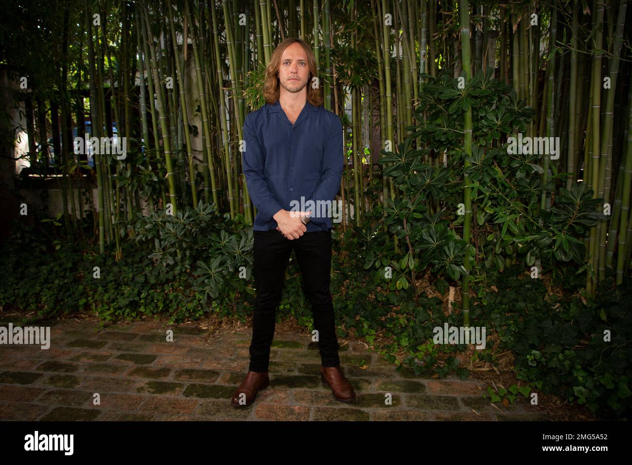 Director Roderick MacKay poses for portrait photographs for the film ...