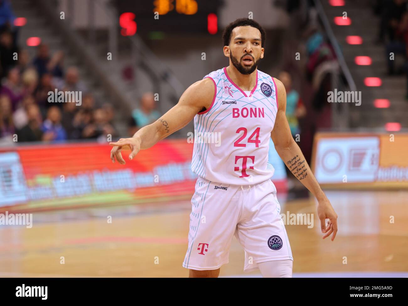 Bonn, Germany. 25th Jan, 2023. Basketball Champions League, Round of 16 ...