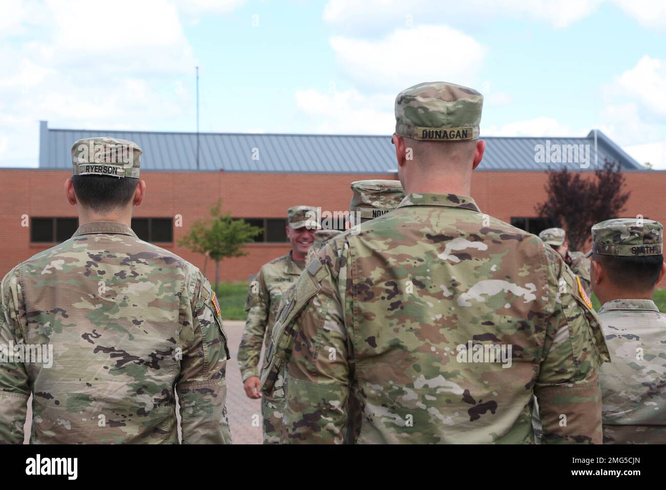 U.S. Army Spc. Mike Dunagan, a Public Affairs Specialist with the 70th ...
