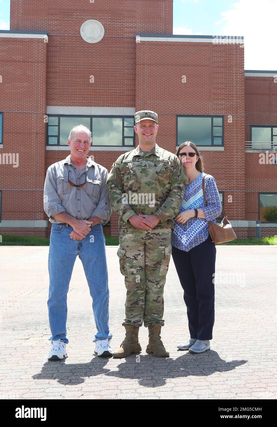 U.S. Army Spc. Mike Dunagan, a Public Affairs Specialist with the 70th ...