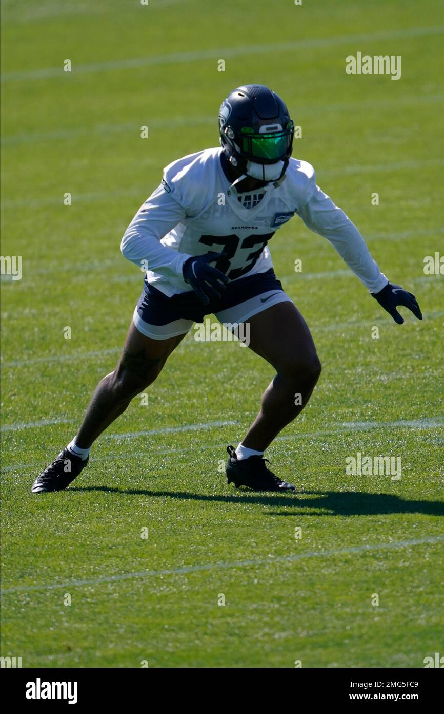 Seattle Seahawks safety Jamal Adams during NFL football training camp ...
