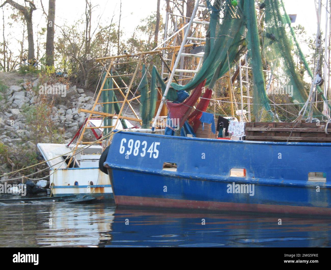 Aftermath - Displaced Boats - Miscellaneous - 26-HK-28-100. damaged ...
