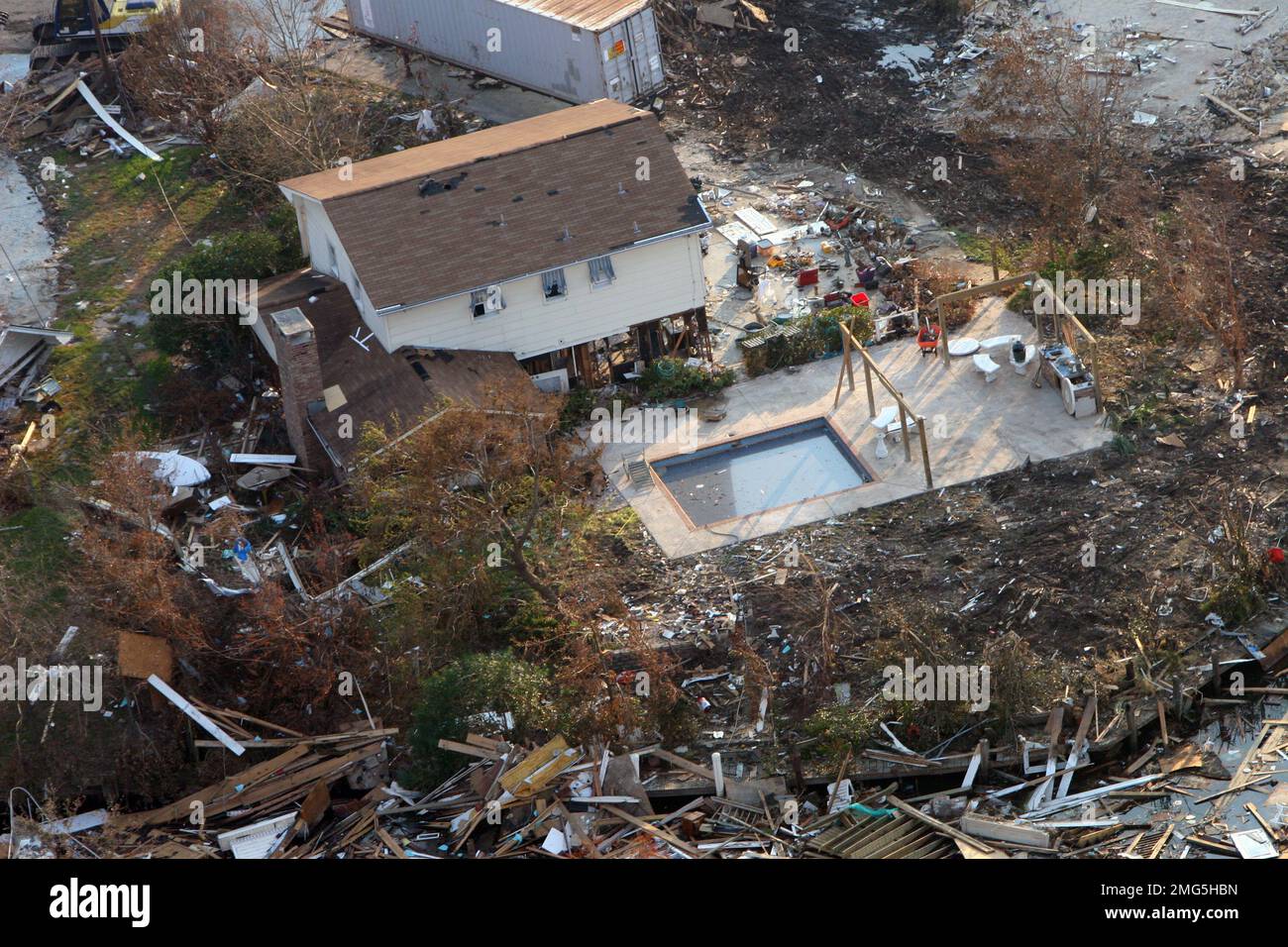 Hurricane katrina aftermath aerial hi-res stock photography and images ...