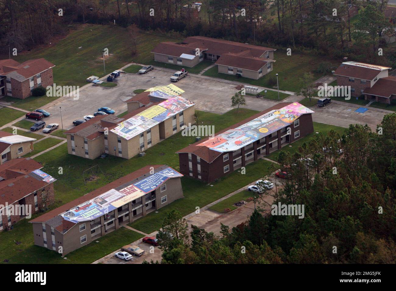 Hurricane katrina aftermath aerial hi-res stock photography and images ...