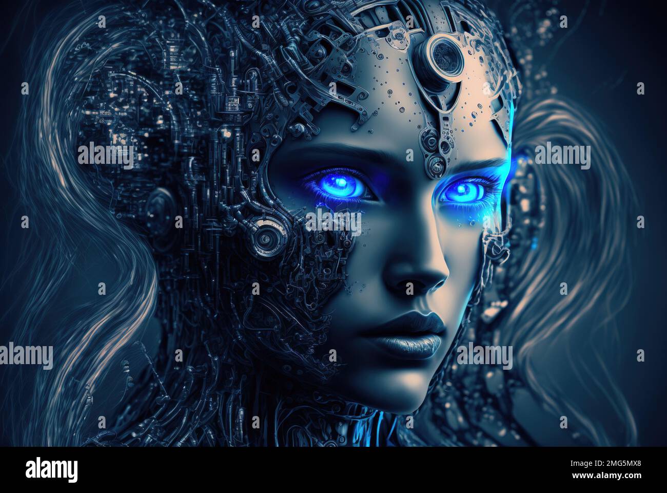 Future artificial intelligence hi-res stock photography and images - Alamy