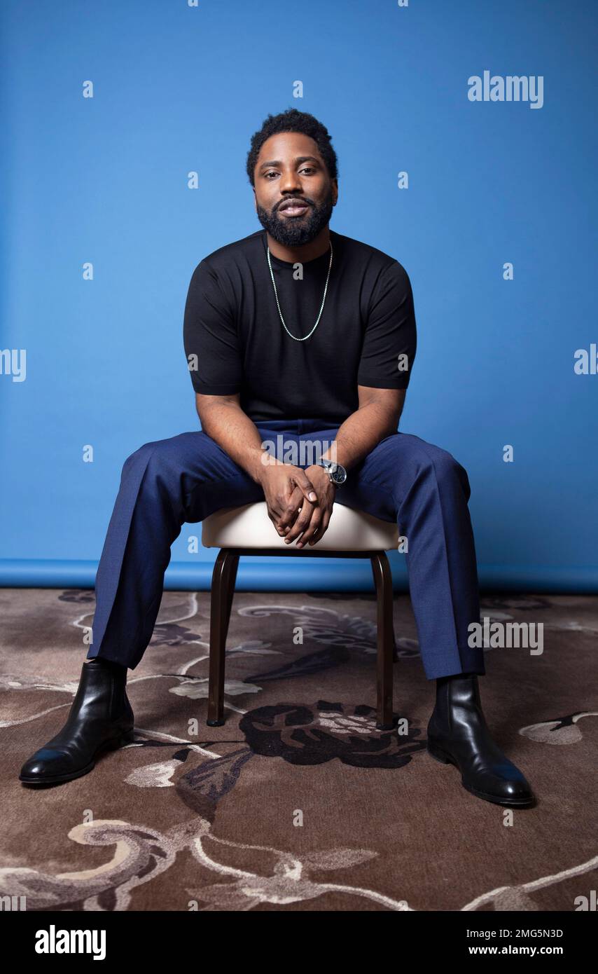 FILE - In this Nov. 14, 2018 photo, actor John David Washington poses ...