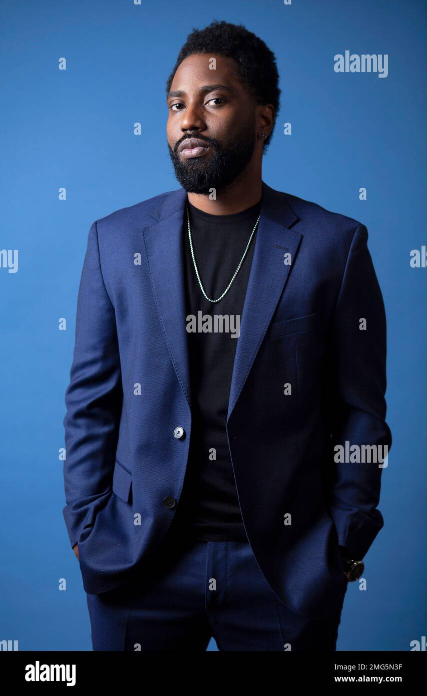 FILE - In this Nov. 14, 2018 photo, actor John David Washington poses ...