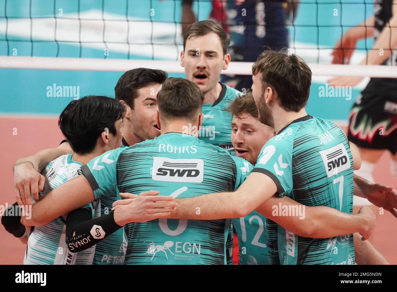 Pala Barton, Perugia, Italy, January 25, 2023, swd powervoleys duren ...