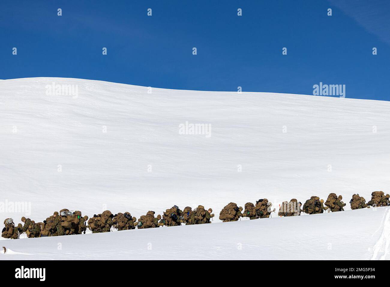 Bridgeport, California, USA. 18th Jan, 2023. U.S. Marines with 2d ...