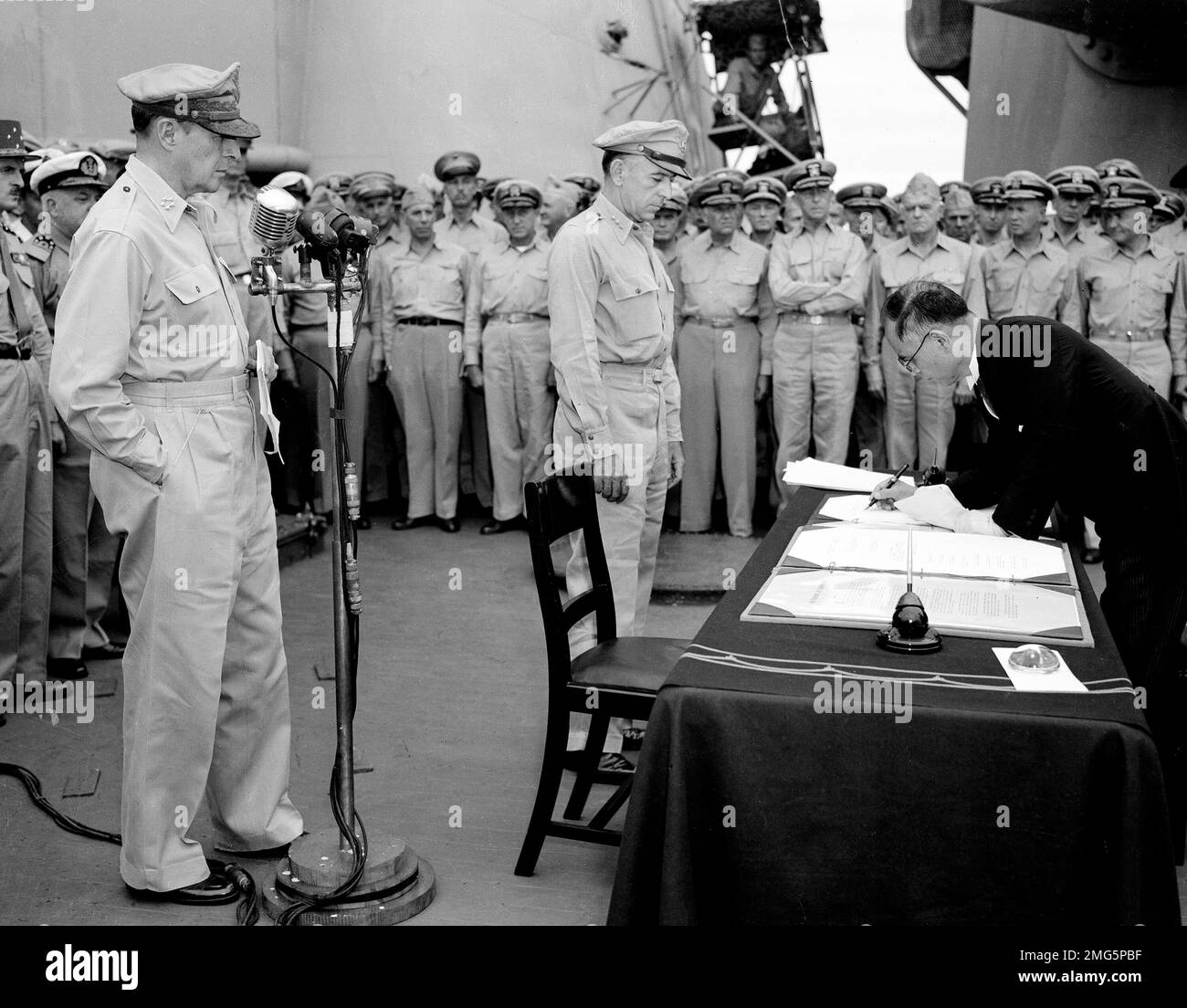 FILE - In this Sept. 2, 1945, file photo, U.S. General Douglas ...