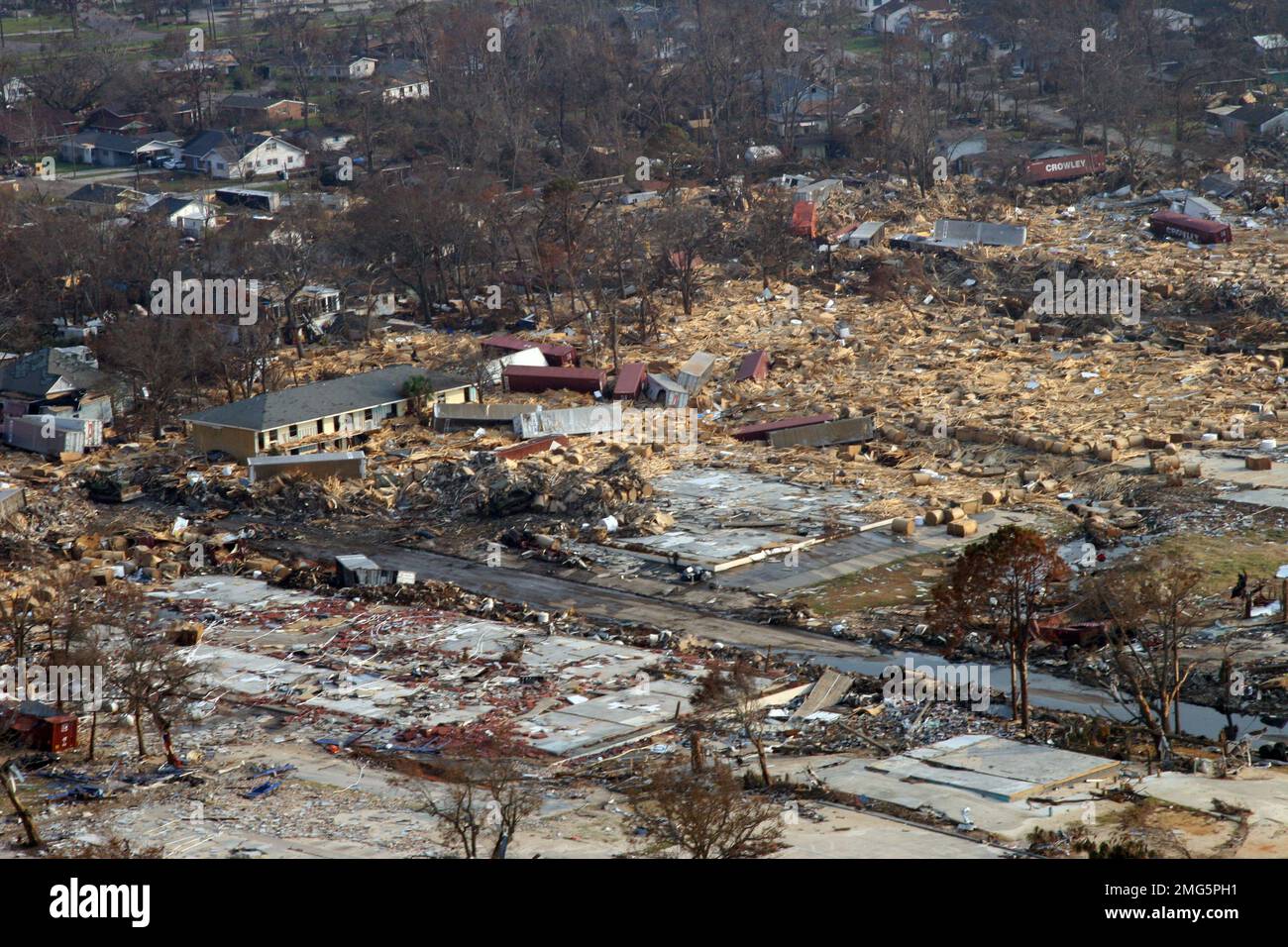 Hurricane katrina aftermath aerial hi-res stock photography and images ...