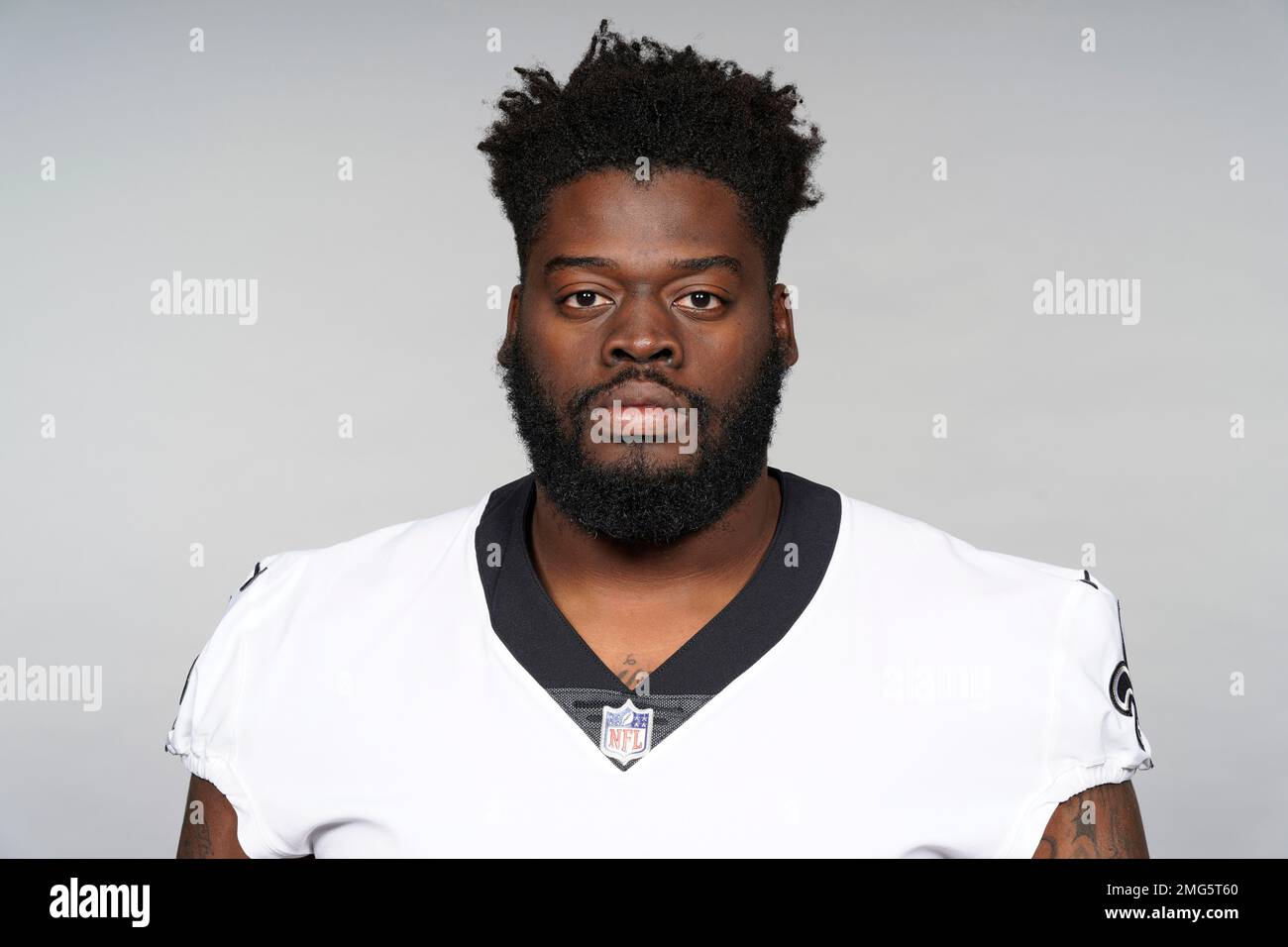 This is a photo of Derrick Kelly II of the New Orleans Saints NFL ...