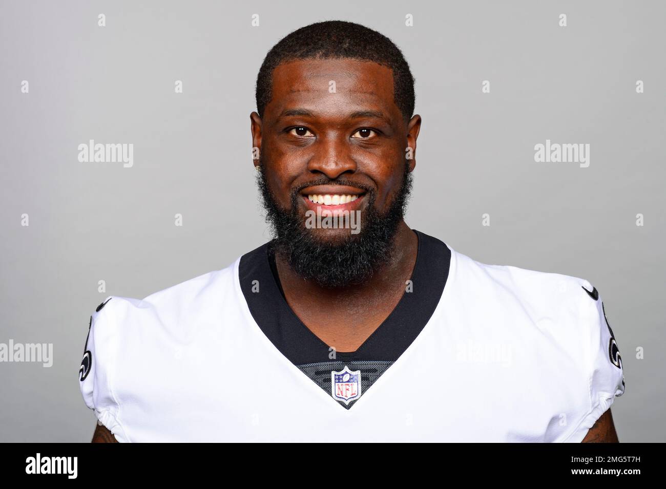 This is a photo of Terron Armstead of the New Orleans Saints NFL ...