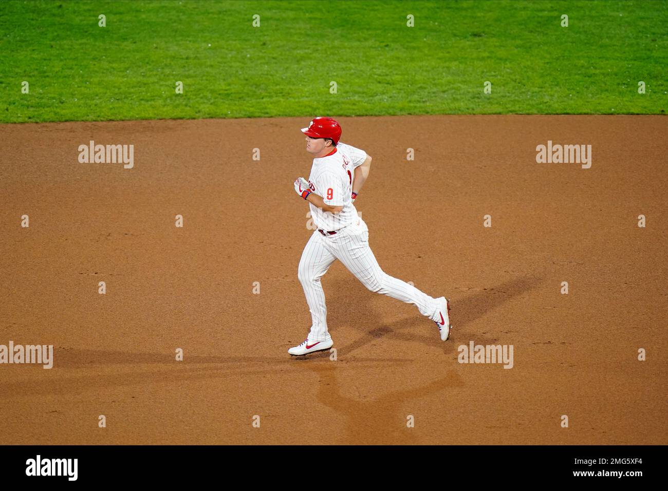 Philadelphia Phillies' Jay Bruce plays during a baseball game against ...