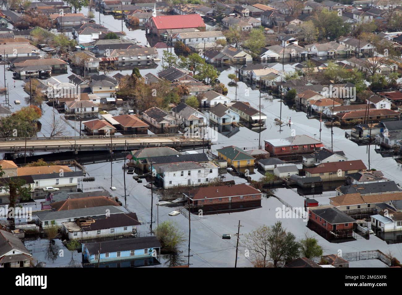 Hurricane katrina aftermath aerial hi-res stock photography and images ...