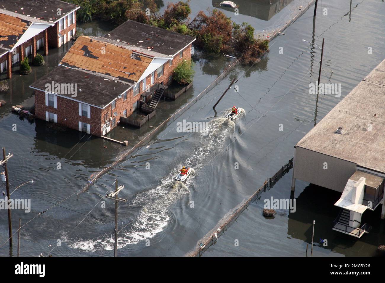 Hurricane katrina aftermath aerial hi-res stock photography and images ...