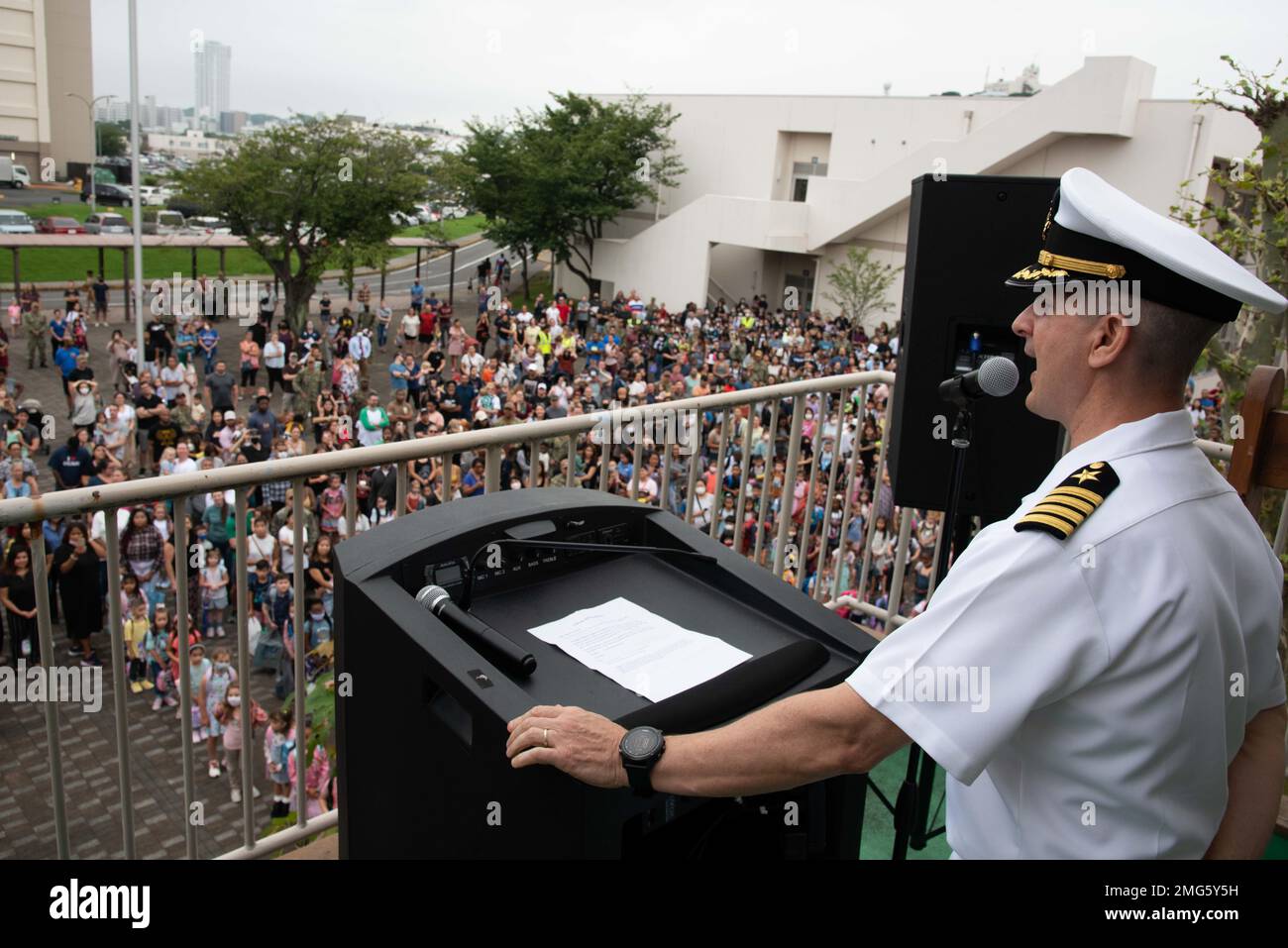 YOKOSUKA, Japan (Aug, 22, 2022) — Capt. Les Sobol, Commander, Fleet ...