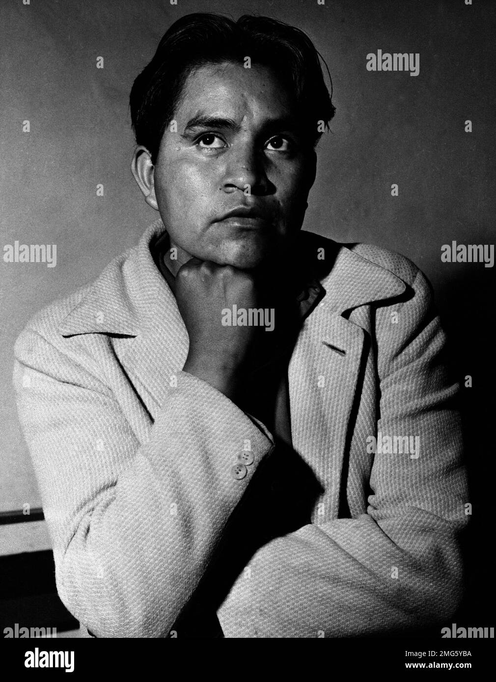 File - Ira Hayes, one of the six Marines who raised the flag in Iwo Jima, as depicted in the ...